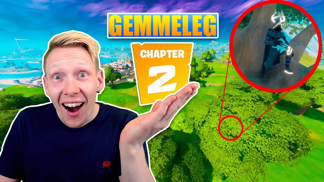 GEMMELEG I DET NYE MAP! - [Fortnite] - YouTube