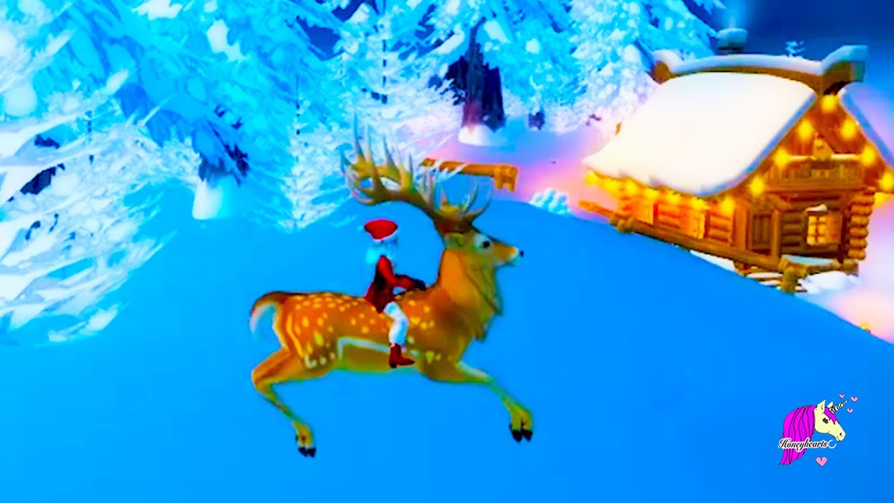 NEW Ride Bear and Deer Animals Star Stable Online Horse Winter Update ...