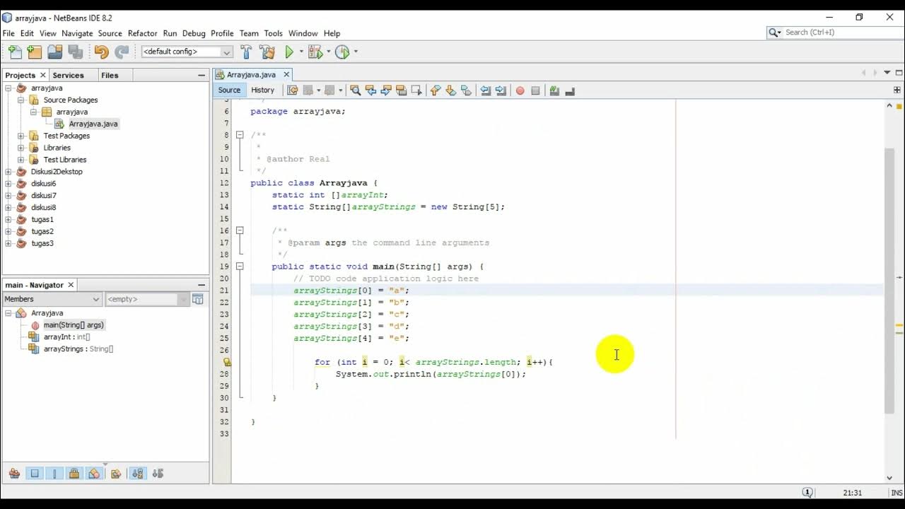 Contoh Soal Java Netbeans di Perkuliahan Sistem Informasi - YouTube