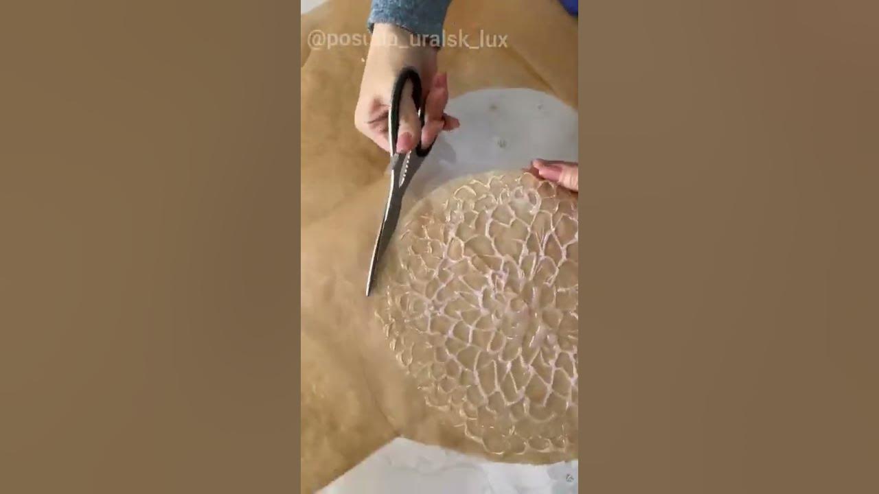 Подтарельники своими руками.Красота и просто - YouTube