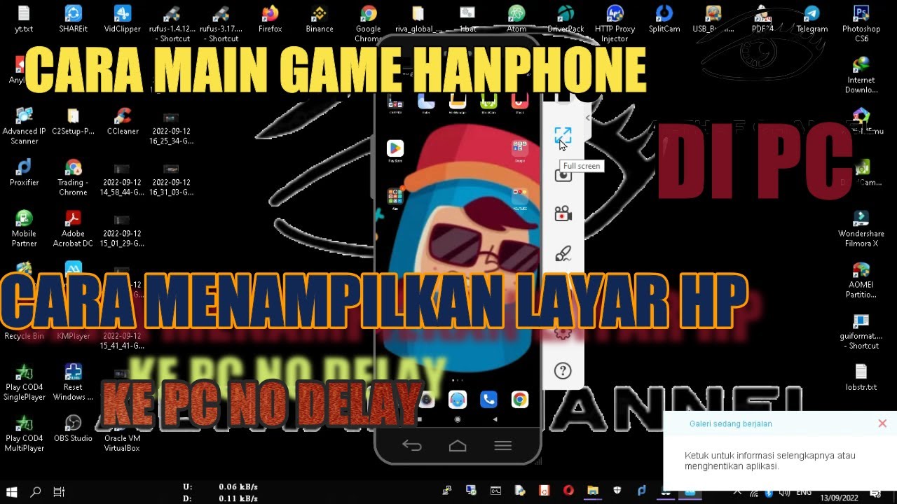 Cara Main Game Hp Di Pc dan Menampilkan Layar Hp Ke Laptop/Pc | Main ...