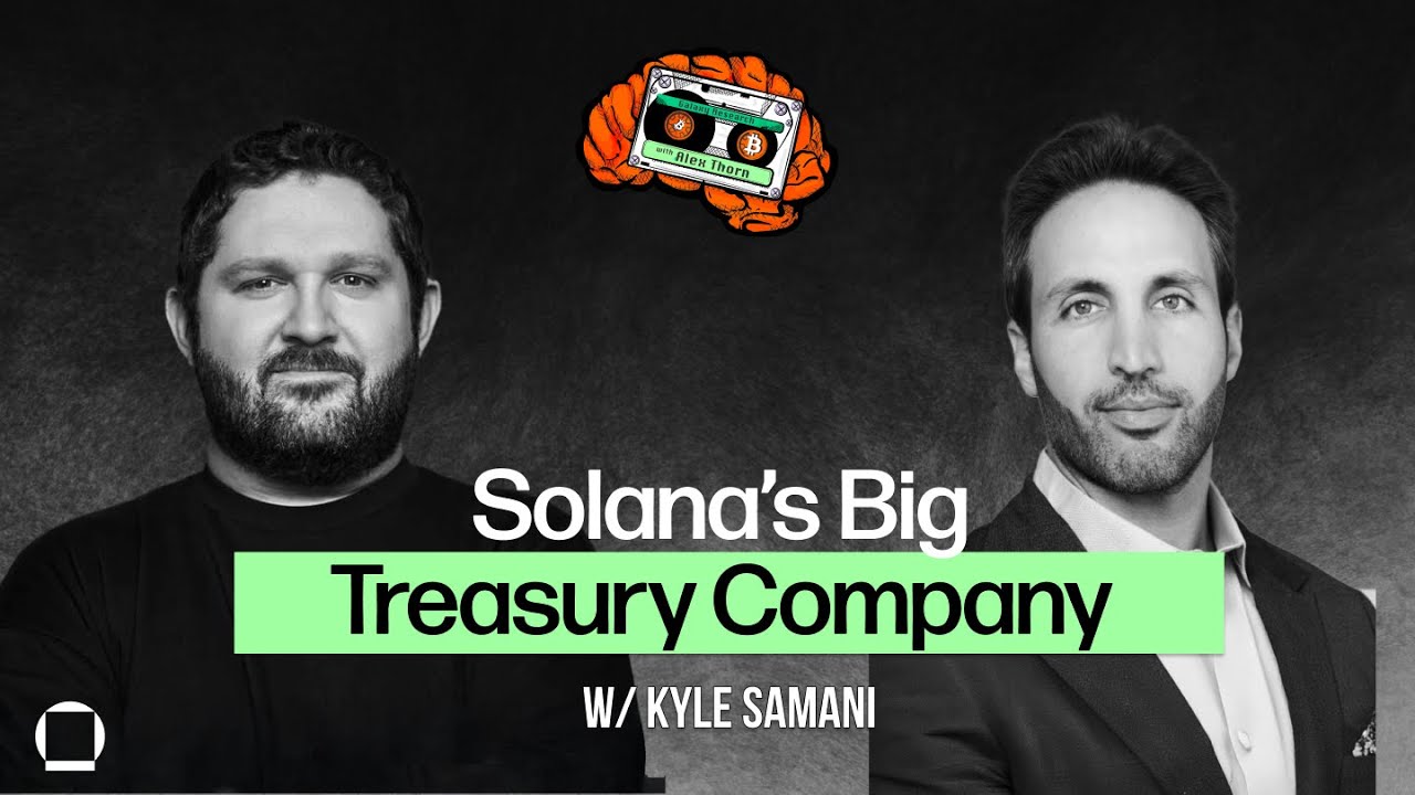 Solana’s Big Treasury Company with Kyle Samani - YouTube