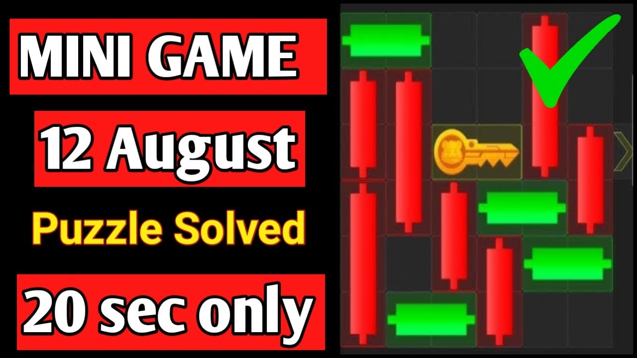 Hamster Kombat 12 August Mini Game | Hamster Combat mini game today ...