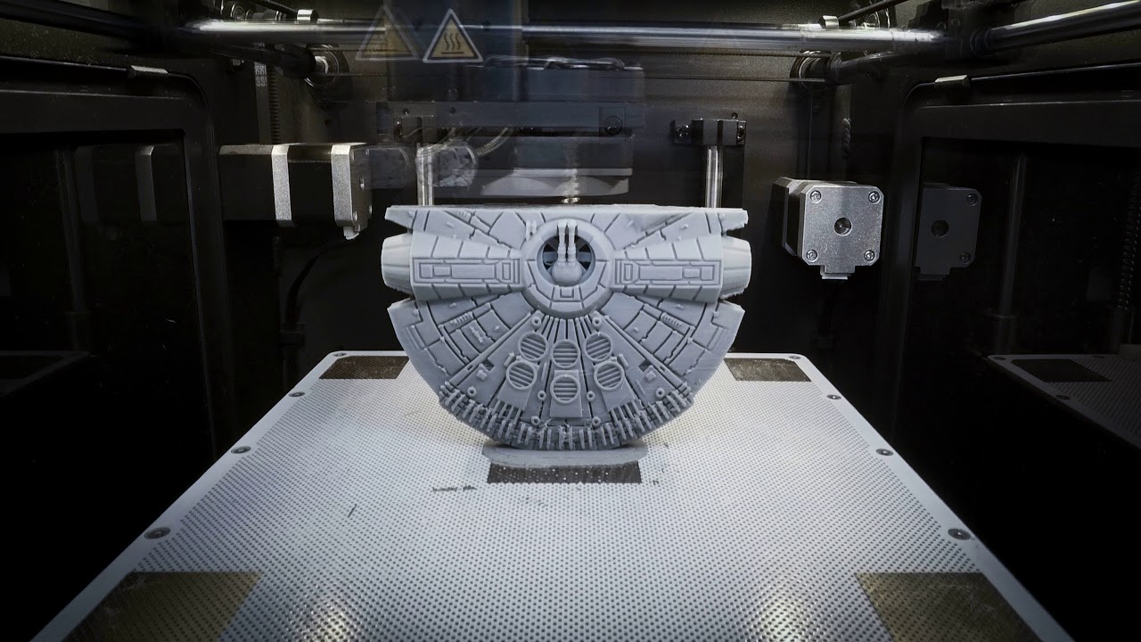 3D Printing — Star Wars Millennium Falcon - YouTube