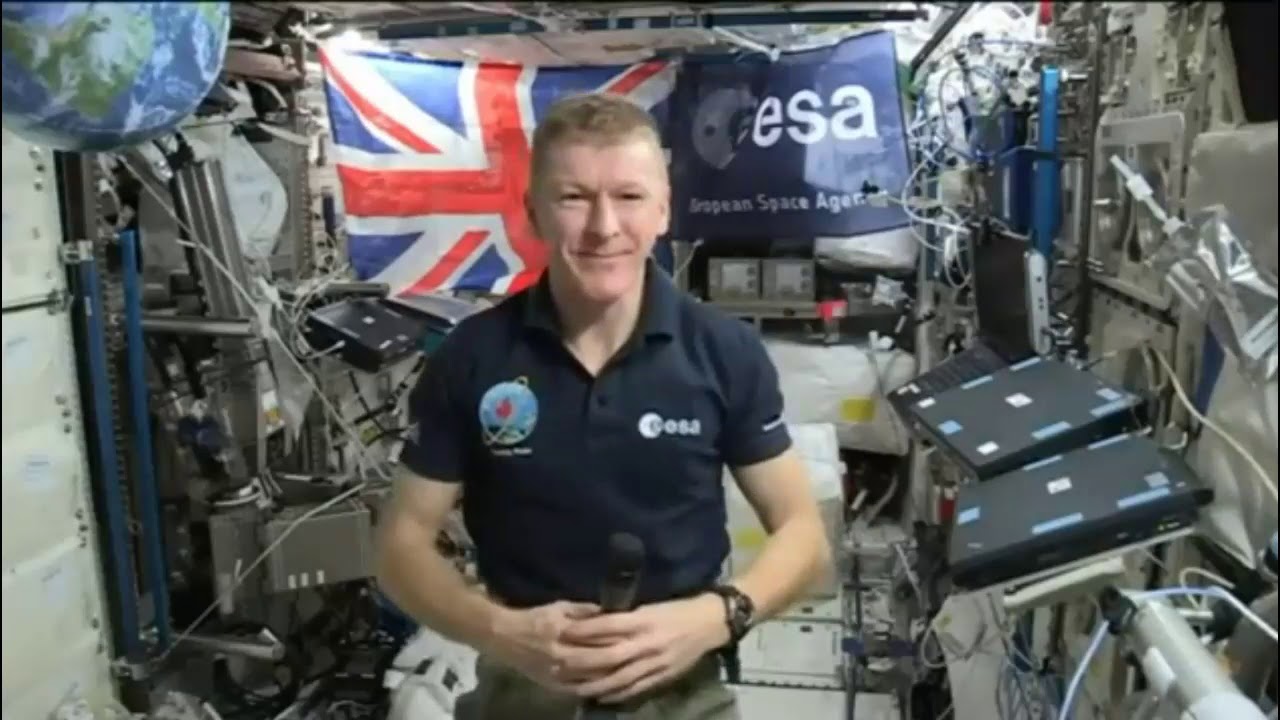 FAKE NASA | ISS funny video Astronauts On a Wire international space ...