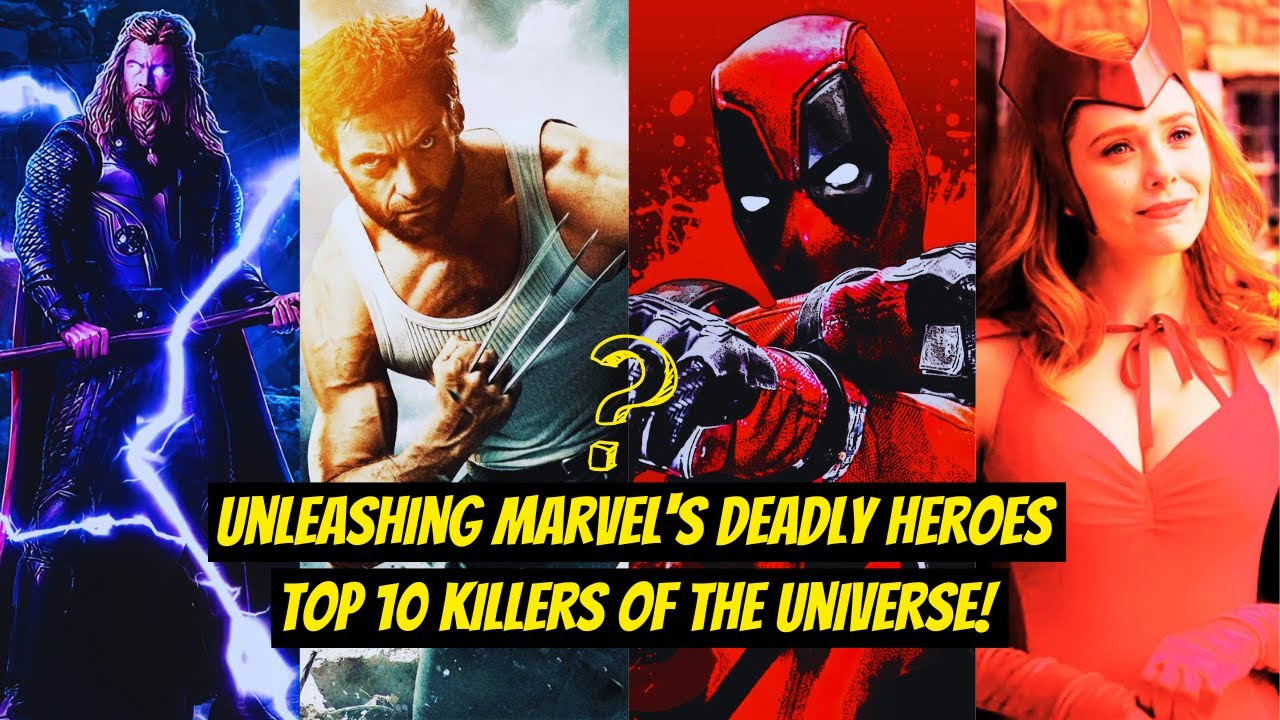 Top 10 Marvel Heroes With The Highest Kill Counts - YouTube