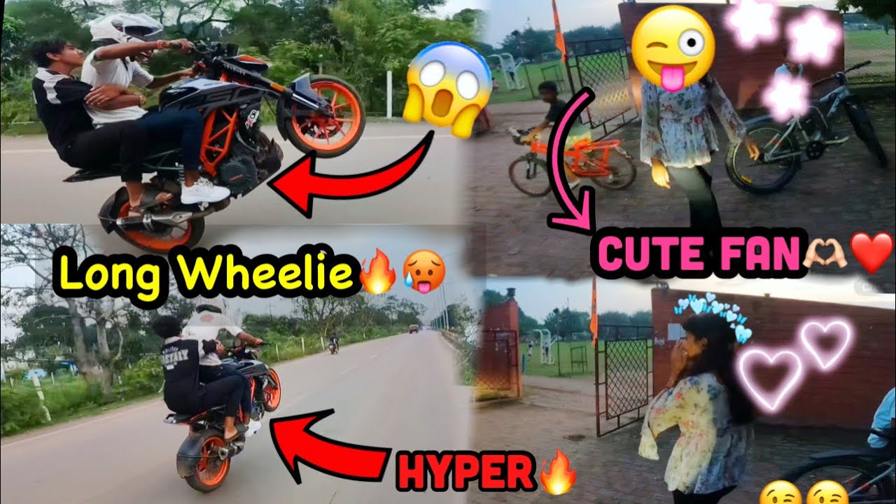 Hyper riders in Bhilai 🤯 || Cute Fam ️ || Duke 250 Wheelie🔥 || USA BIKE ...