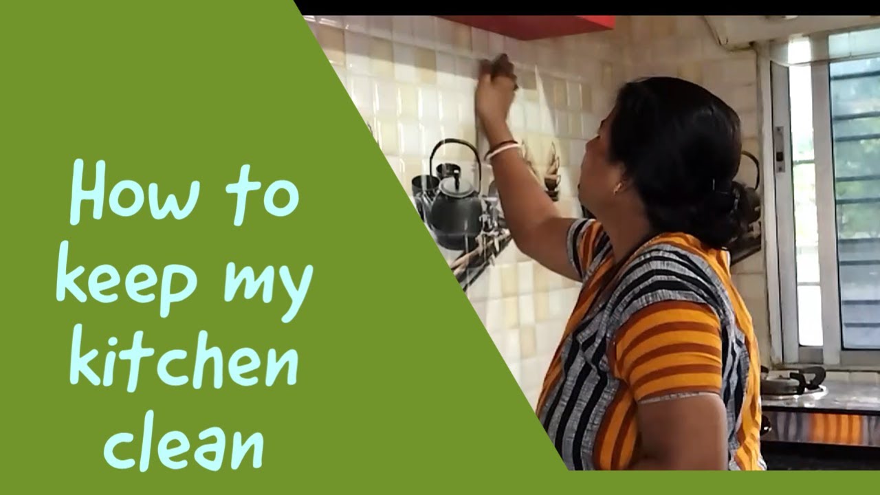 Amar kitchen kivabe clean rakhi || আমার কিচেন কিভাবে পরিষ্কার রাখি || Bengali Vlog || - YouTube