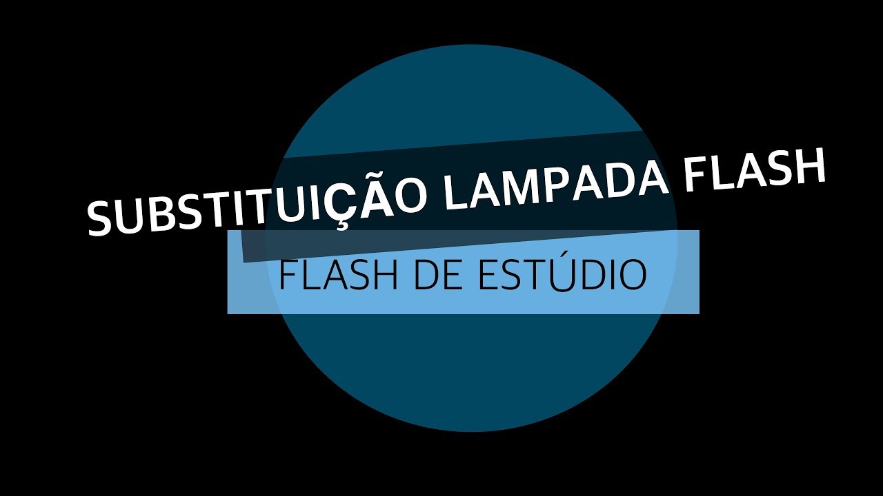Substituição Lampada de Um Flash de Estúdio - YouTube