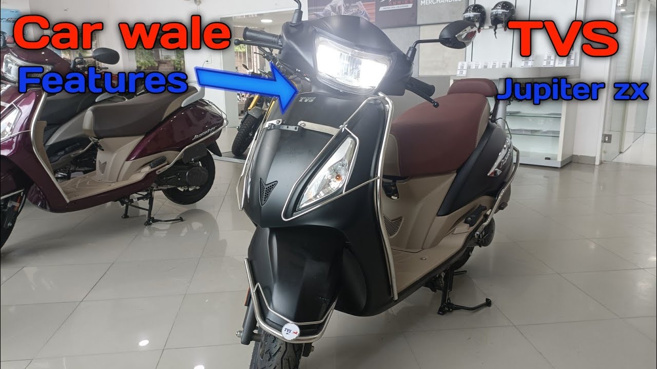 TVS Jupiter ZX 110cc||Navigation Smart connect|| Complete Details and ...