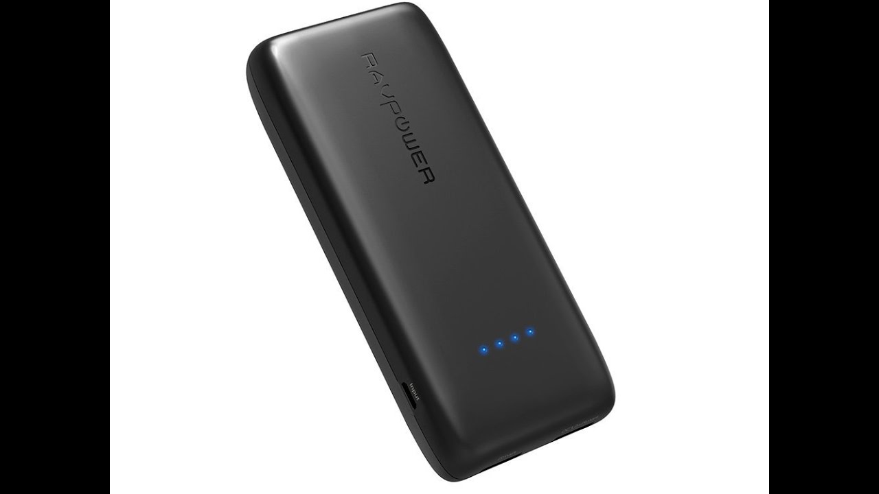 RAVPower 12000mAh Power Pack with Quick Charge 3.0 & iSmart 2.0 Outputs ...
