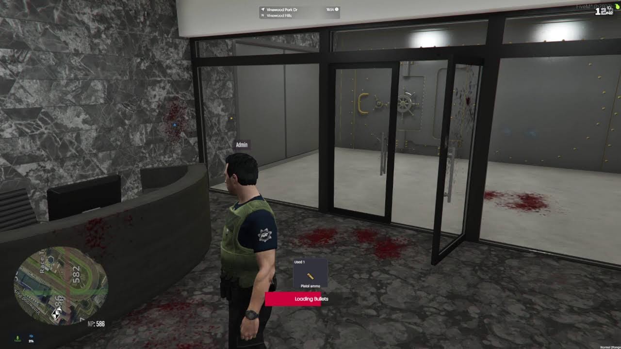 GTA RP (FiveM) - Gold City - Custom Casino Heist In The Making - YouTube