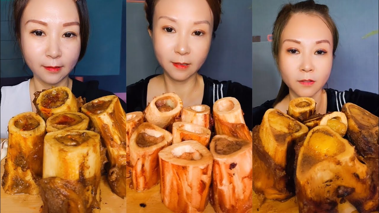 asmr mukbang bone marrow 11 - YouTube