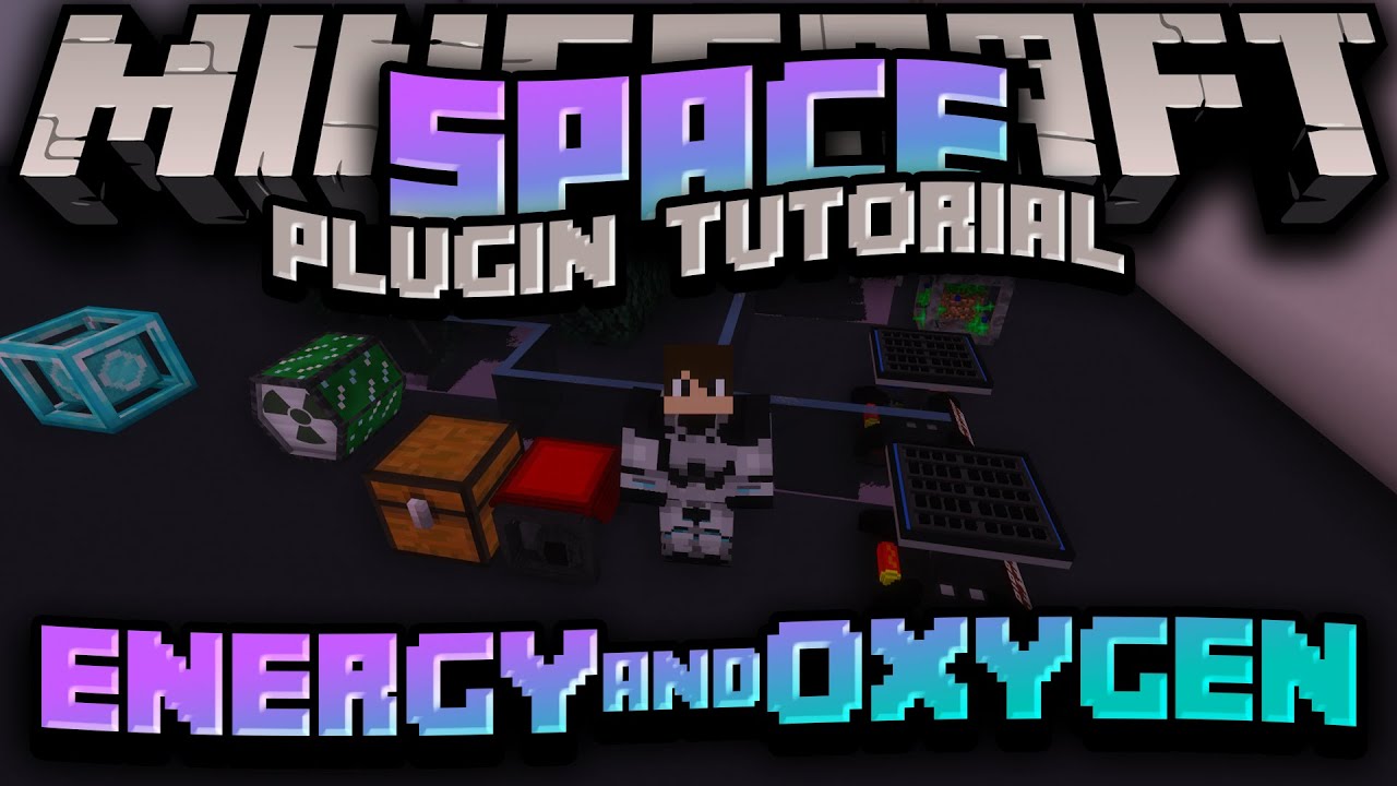 Minecraft Space Plugin: Energy & Oxygen - YouTube