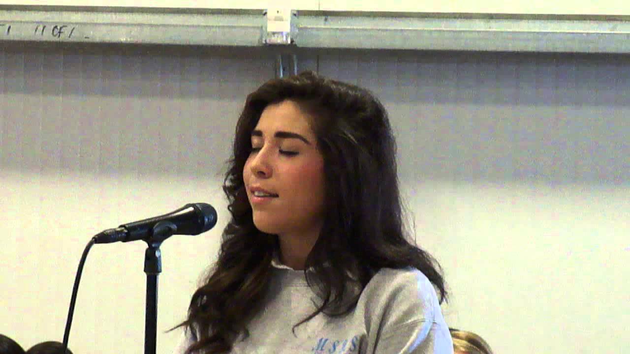 The Prayer sung by Amber Nunez and Evan Bornemann - YouTube