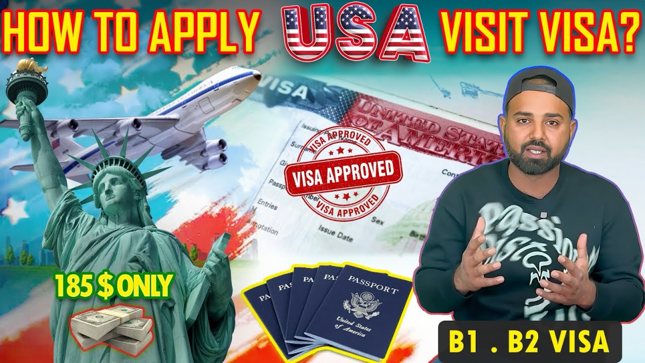 USA 🇺🇸 visit visa B1 and B2 | Easy steps to follow - YouTube
