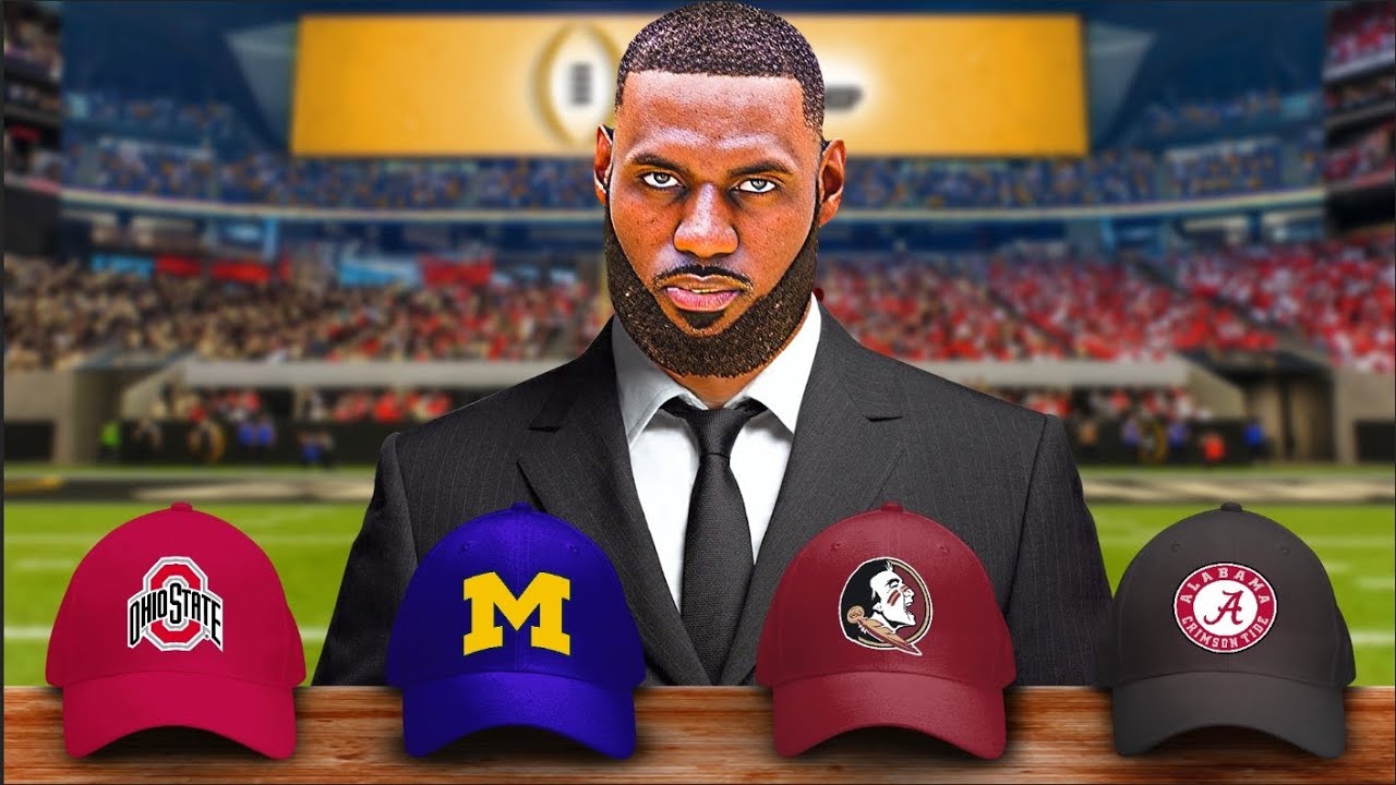 I Created LeBron James In College Football 25! - YouTube