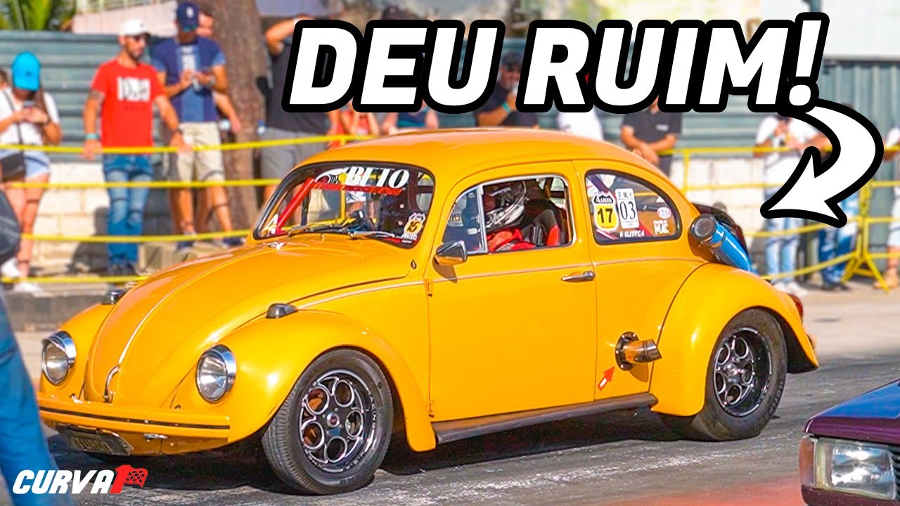 FUSCA TURBO DO VOVÔ QUEBRANDO 😥 - YouTube