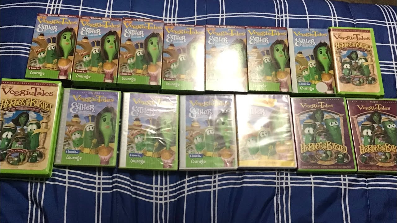 Comparison Video For VeggieTales Esther The Girl Who Became Queen (with ...