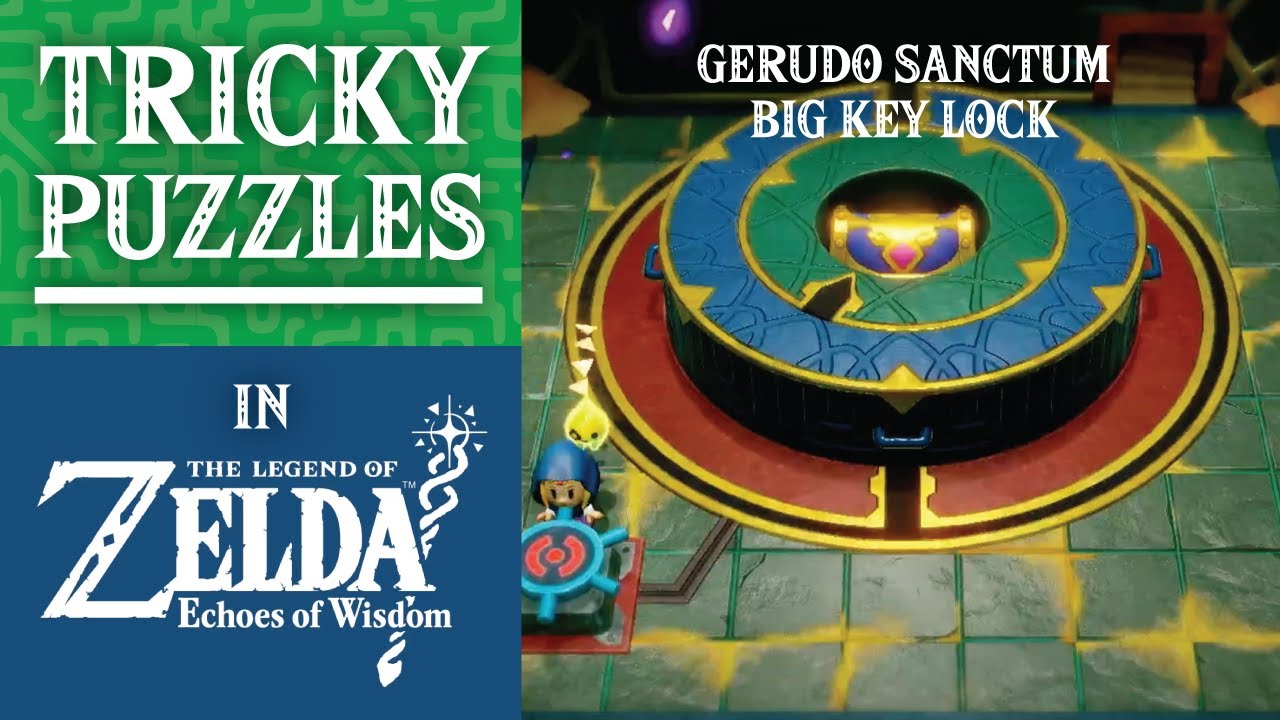 Tricky Puzzles | Gerudo Sanctum Big Key Lock | The Legend of Zelda ...
