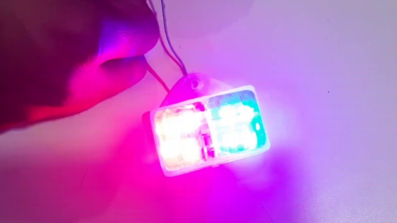 Mini Police Light For Bike and Cars 2020 - YouTube