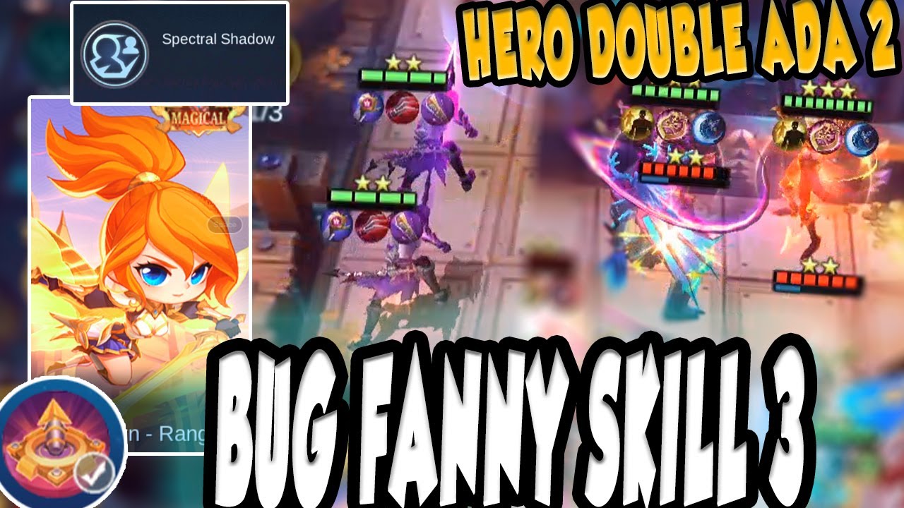 ADA BUG LAGI - COMMENDER FANNY 3 RUNE NYA PAKAI SPECTRAL SHADOW JADI ...
