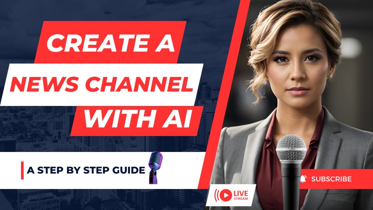 How To Create A News Channel Using Ai - YouTube