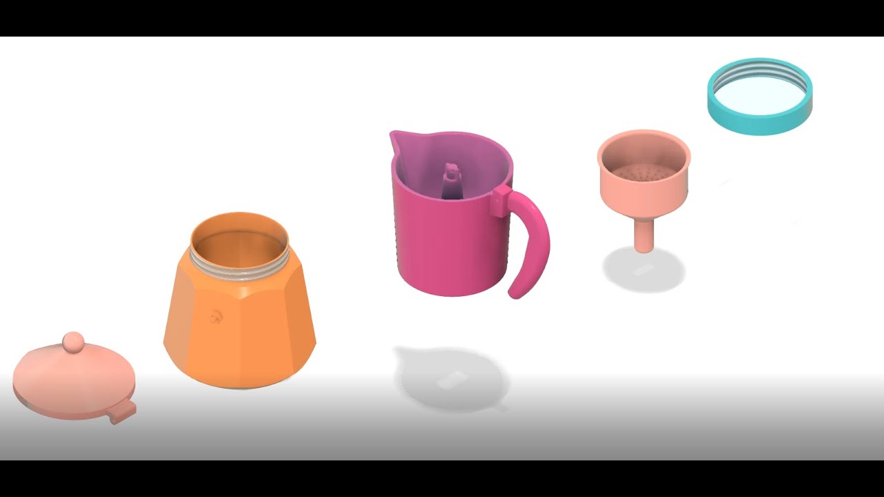 FUSION 360 ANIMATION Booler animation v1 - YouTube