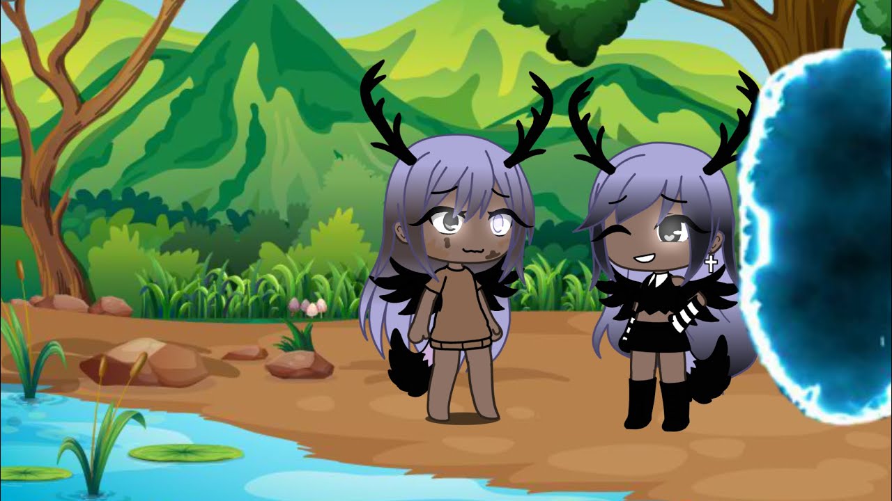 Teleporting your future self meme gacha life - YouTube