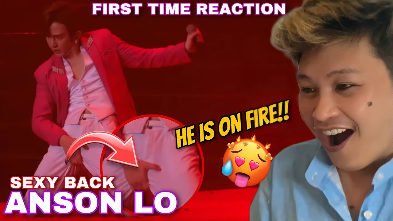 Anson Lo 盧瀚霆 - Sexy Back - 拉闊音樂會2022 神之拉闊 鄭欣宜x盧瀚霆 [FISRT TME REACTION] - YouTube