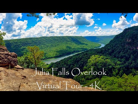 One of the Best Views in Tennessee - Julia Falls Overlook: Virtual Tour ...