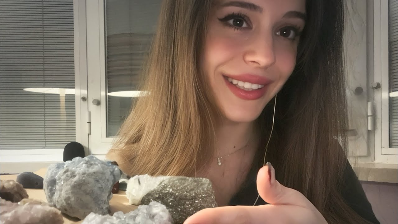 Greek ASMR - Crystal Collection - YouTube