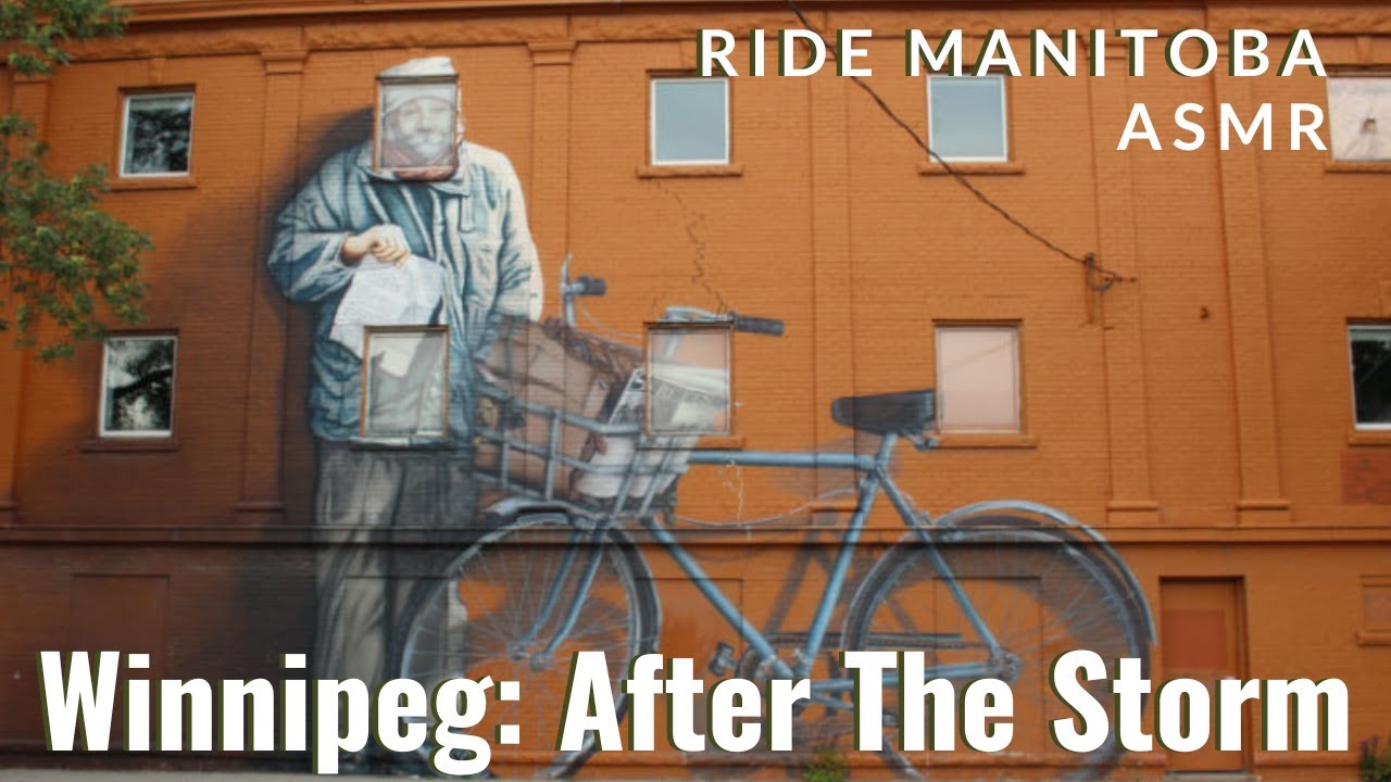Riding A Bike Through Winnipeg After The Summer Storm ASMR - YouTube