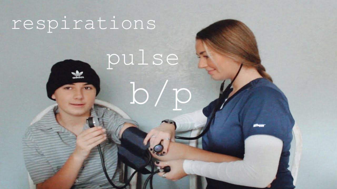 NURSING SCHOOL VITAL SIGNS | heart rate & pulse, respiratory rate ...