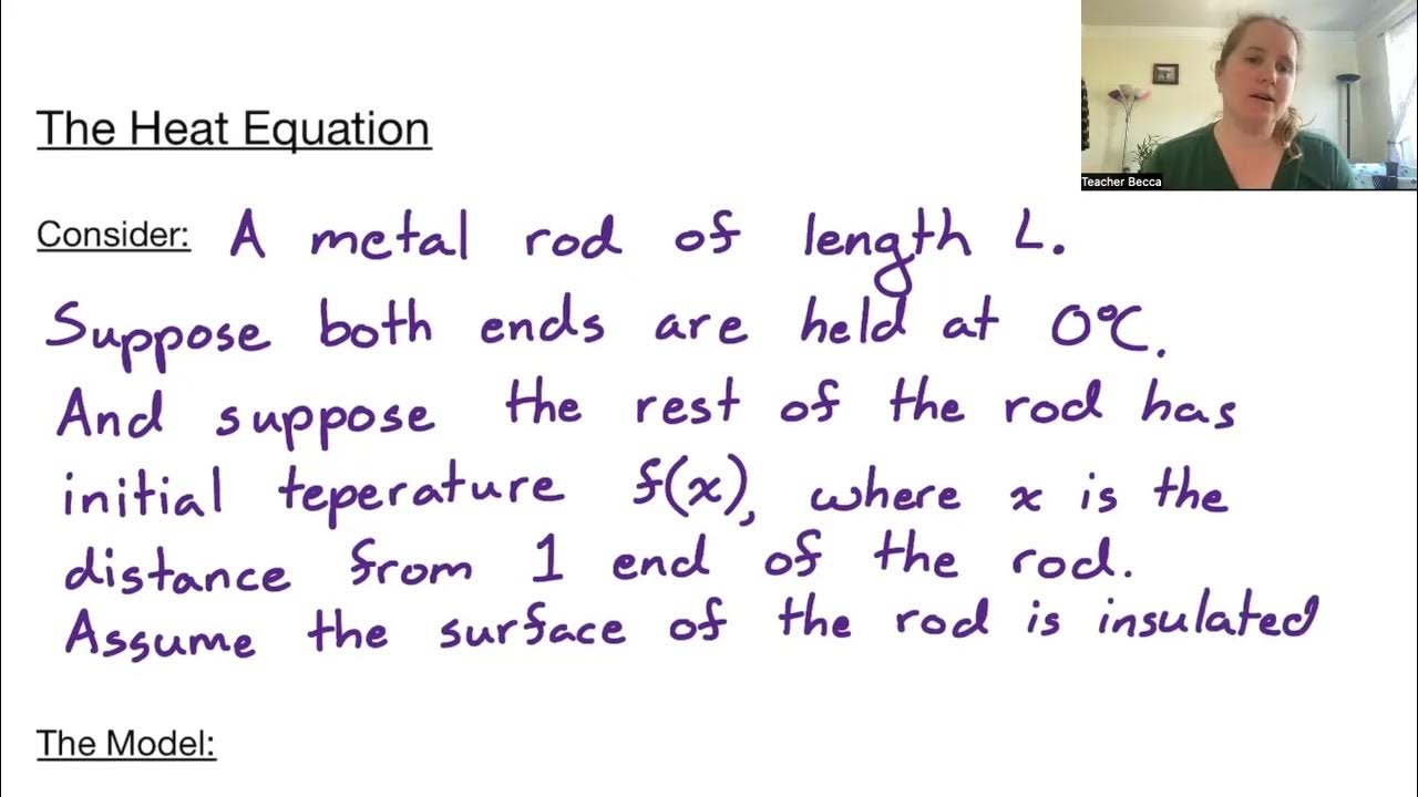 DiffEQ Section 12.1, part 1: The Heat Equation - YouTube