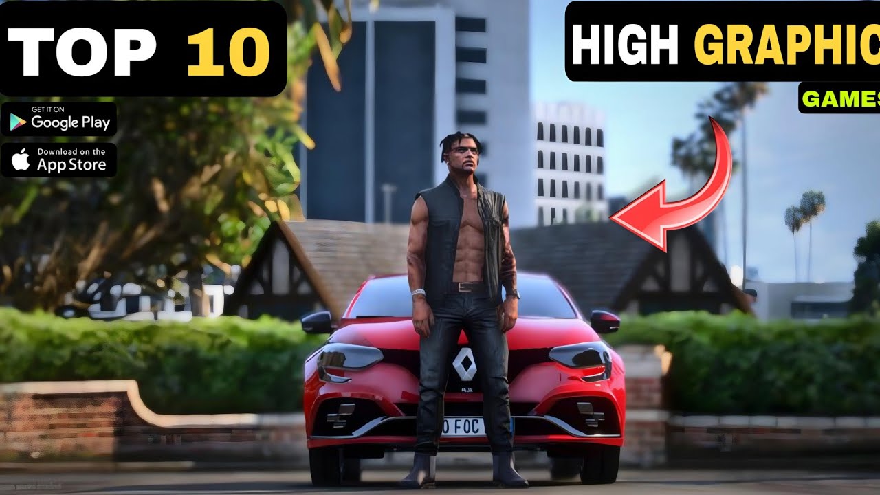 Top 10 HIGH GRAPHICS android game 2024 | trending games - YouTube
