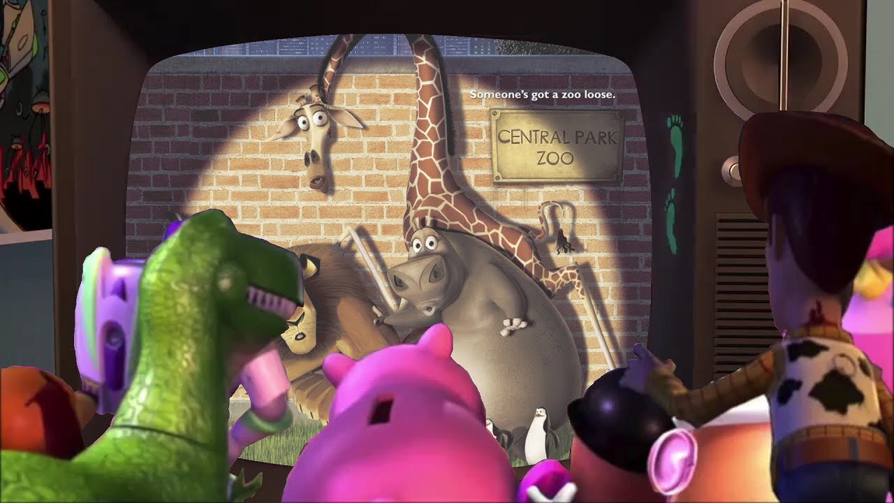 Toy Story Gets Madagascar - YouTube