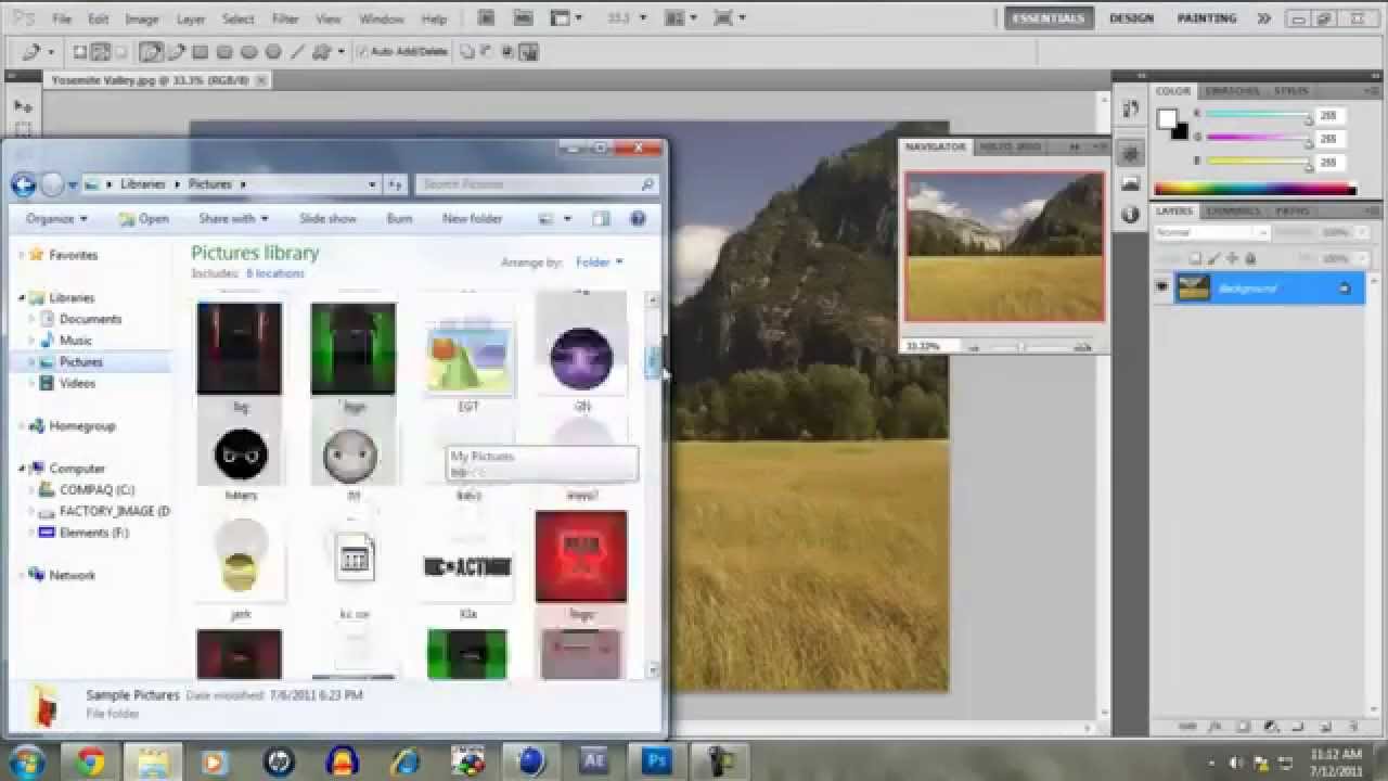 Epic GFX Time Speedart (submision) - YouTube