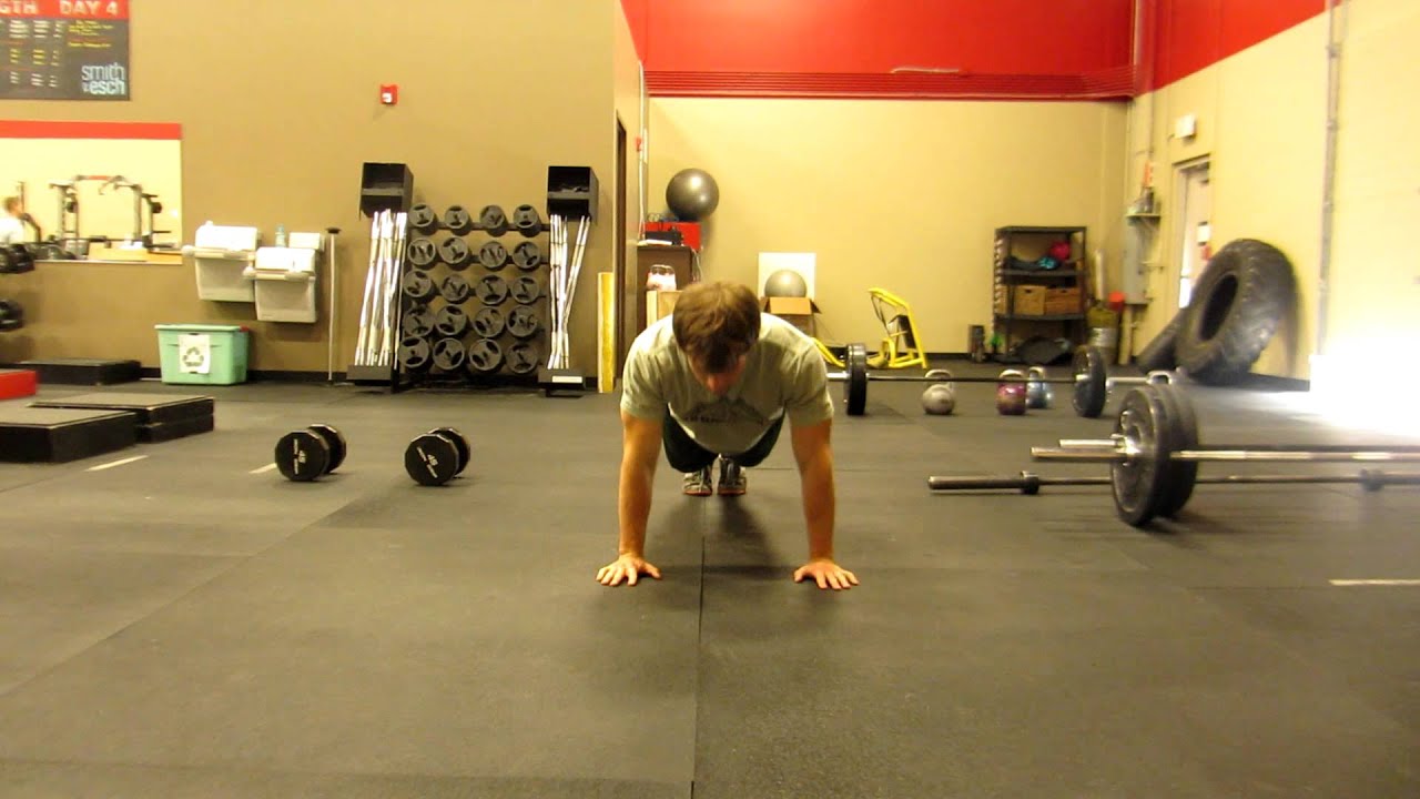 Hand-Release Push Up - front view - YouTube