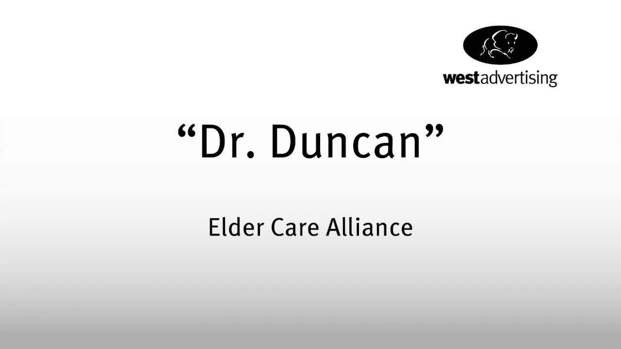 "Dr. Duncan" Elder Care Alliance - Radio Ad - YouTube