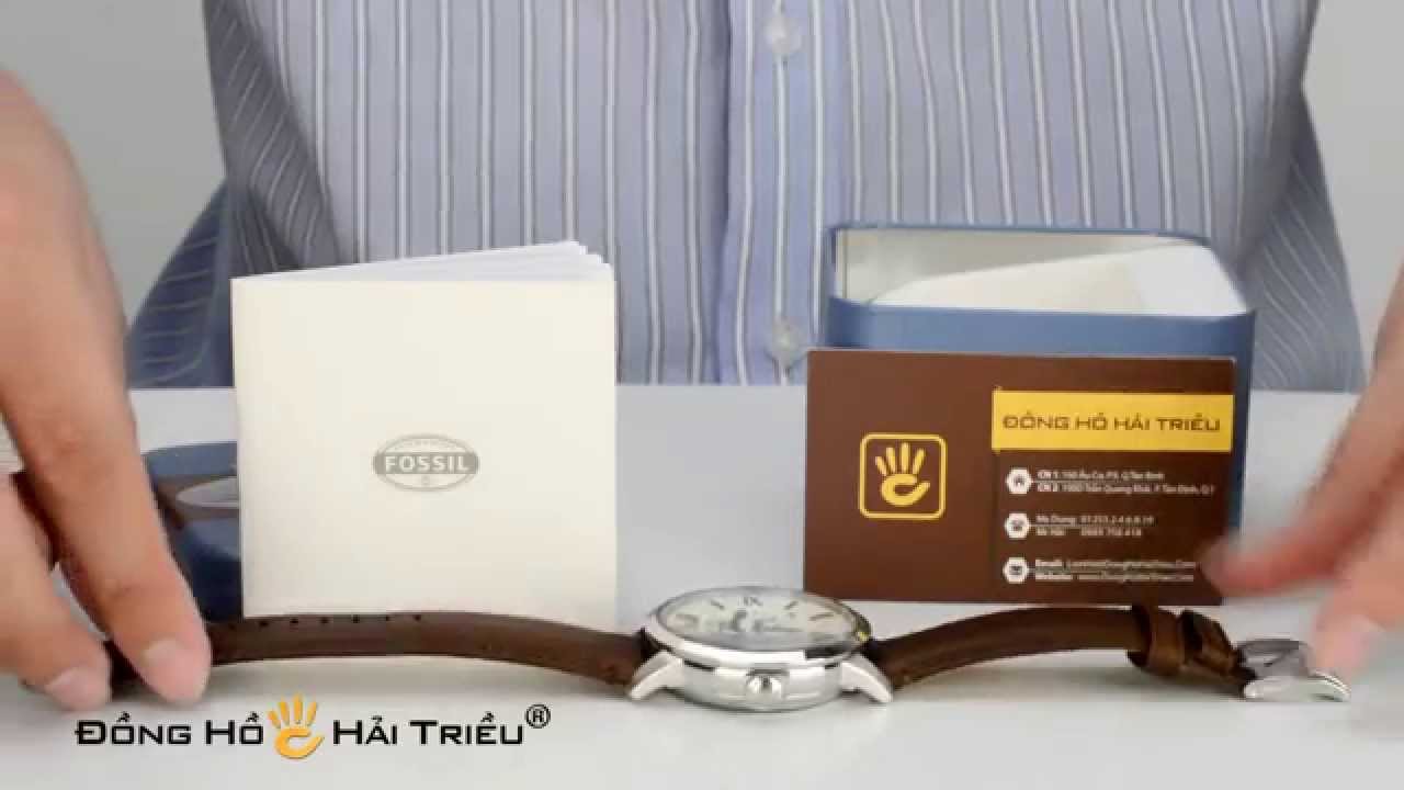 Đồng hồ Fossil ME3064 - Nam - Automatic (Tự Động) - Dây Da