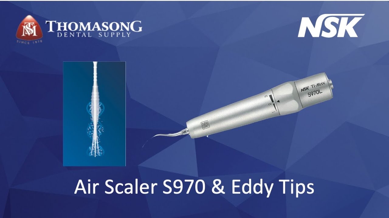 VDW Eddy Tips Paired with NSK TI Max S970 - YouTube