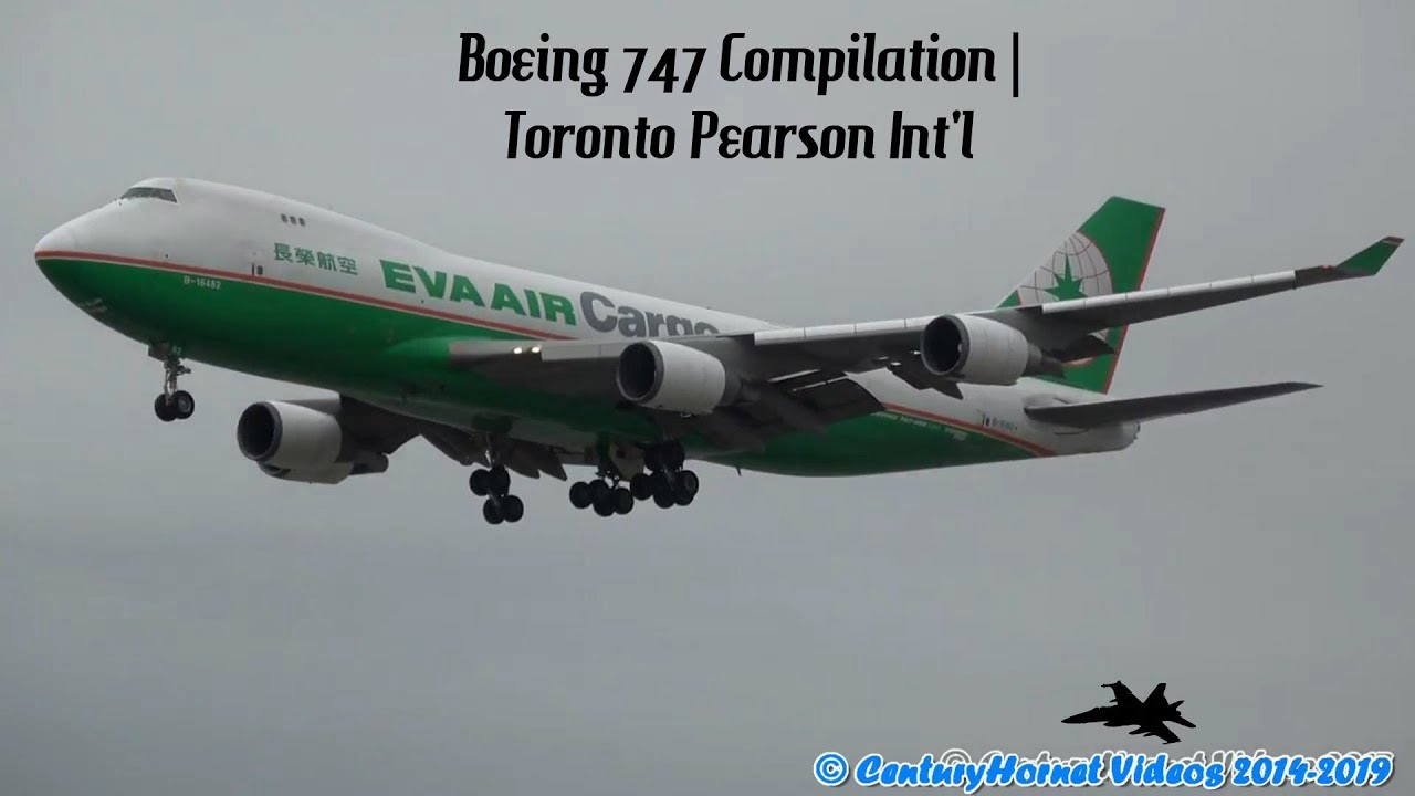 Happy 50th to the Queen of the Skies! Boeing 747 Compilation | Toronto ...