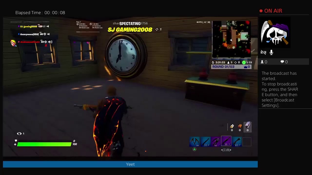 Fortnite with ellie - YouTube