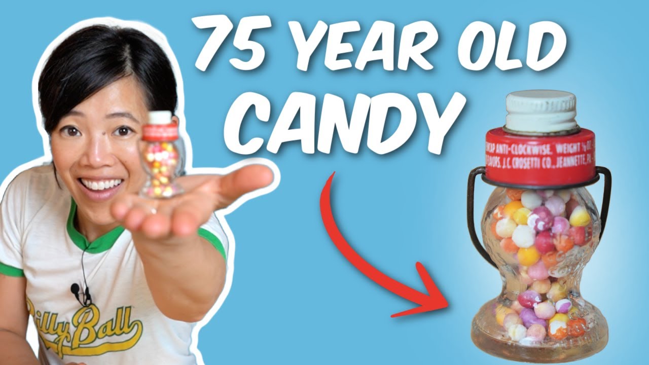 Eating A Tiny Lantern Of Expired Candy - YouTube