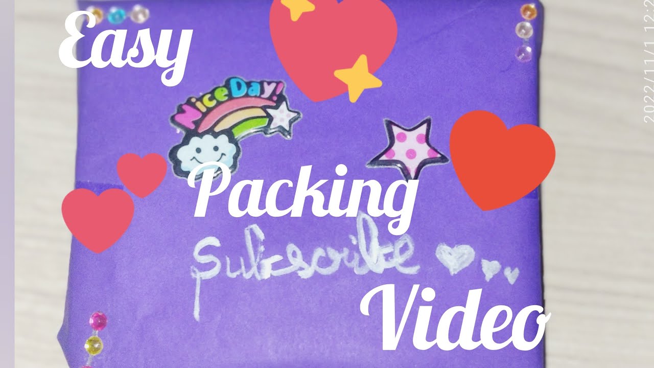 Easy Box Packing video - YouTube