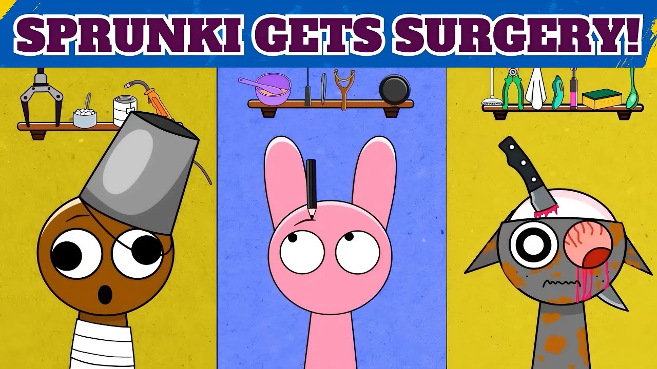 SPRUNKI GETS SURGERY! | SPRUNKI Animation #2 - YouTube