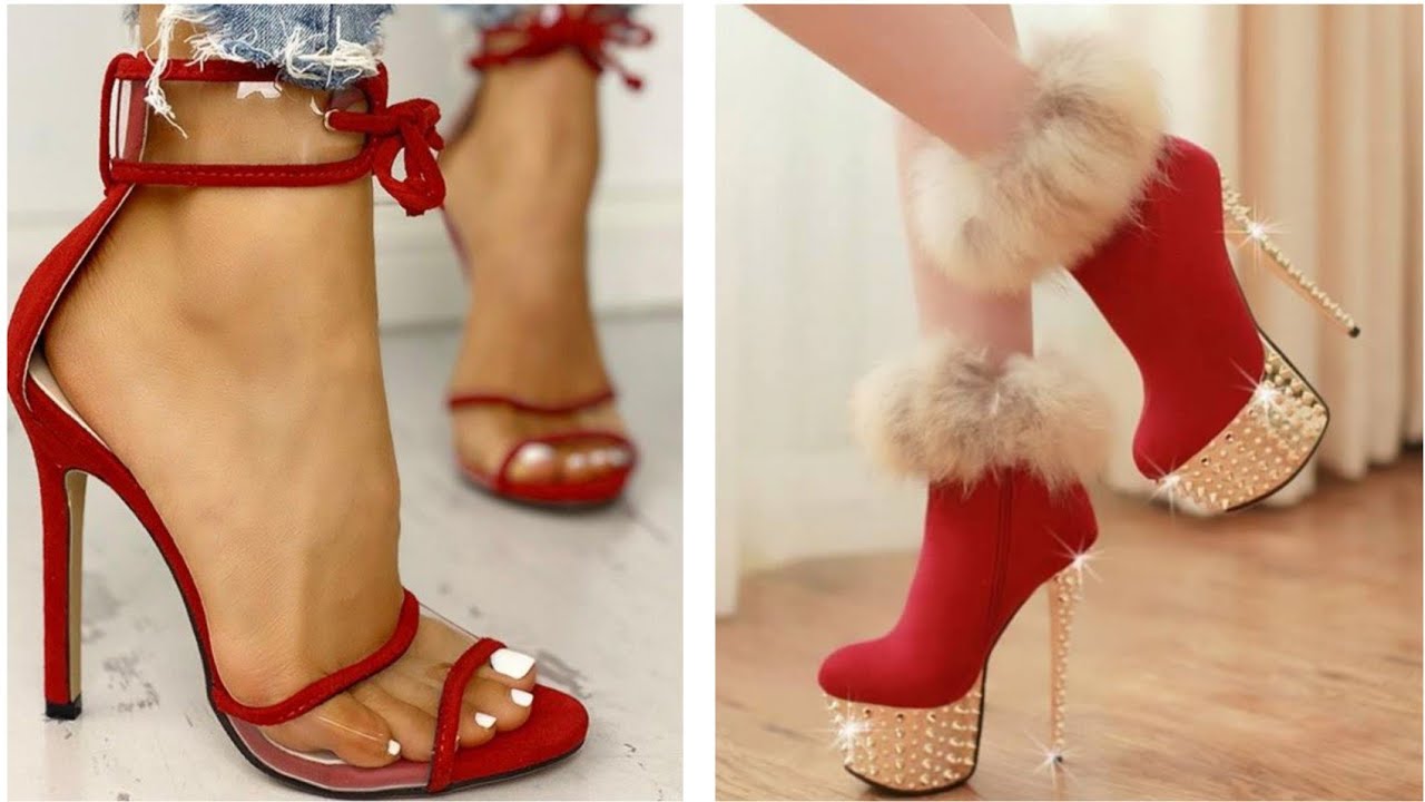Chaussures à Talon Rouges Tendances 💖👌👠 - YouTube