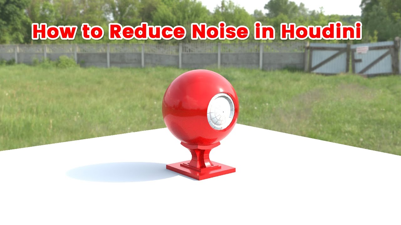 How to Reduce Noise in Houdini 💥 Houdini Tutorial for Beginners # ...