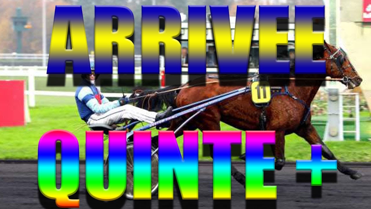 ARRIVEE PMU TURF QUINTE JEUDI 14 AVRIL 2022 - YouTube